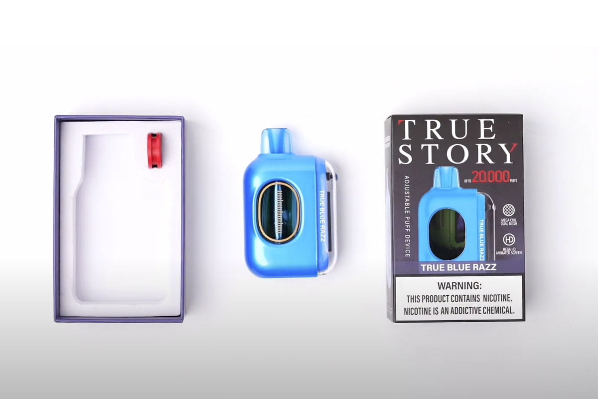 True Story 20K Disposable Vape Review: Simple and efficient transparent ...