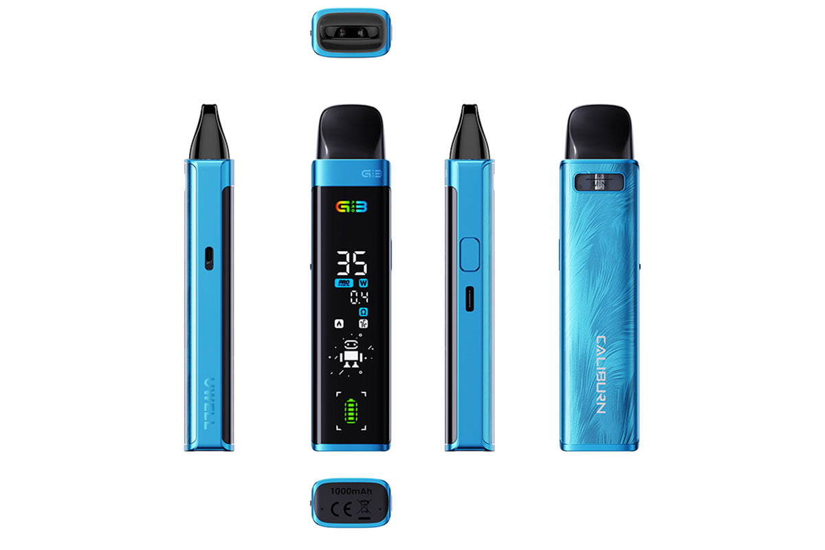 UWELL Caliburn G3 Pro Pod System Kit Review: Full-Screen UI Design ...
