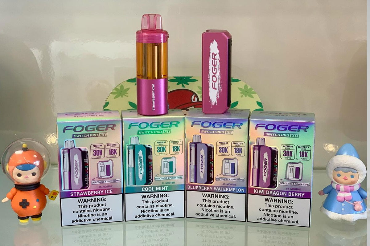 Foger Switch Pro 30000 Disposable Vape Review - Vapingnn.com